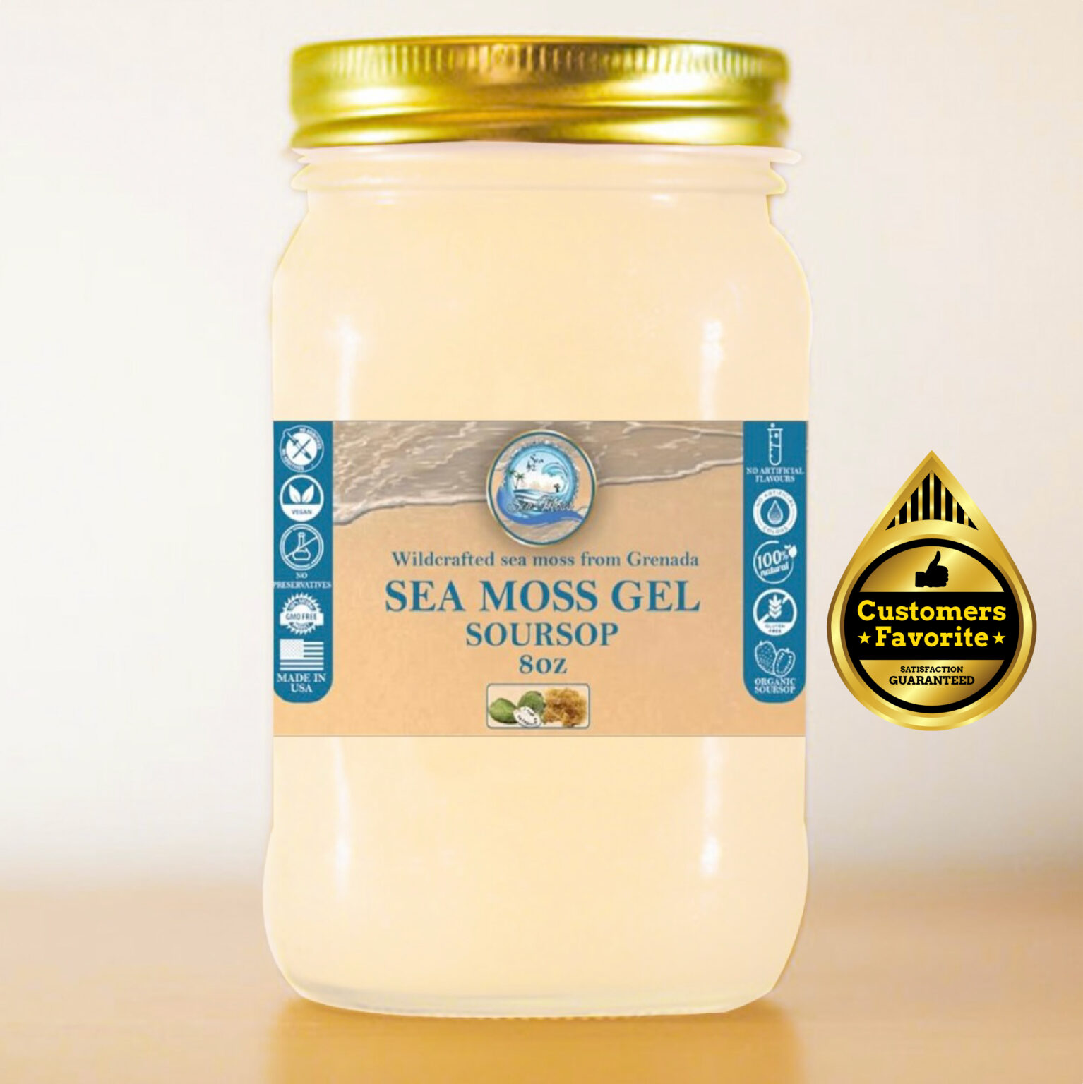 SEA MOSS GEL WITH SOUR SOP - sea92seamoss